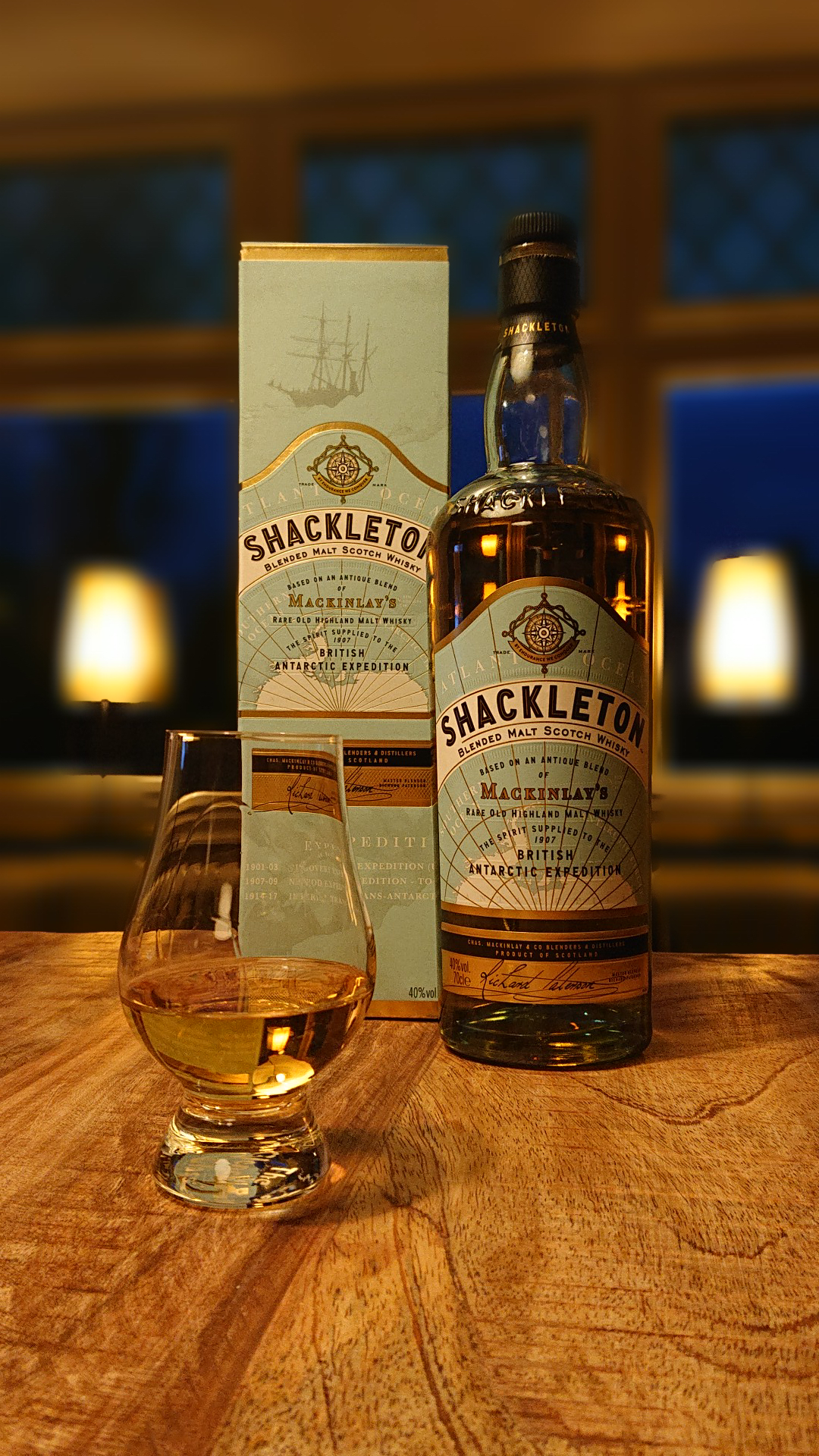 Shackleton Blended Scotch Whisky - McMountain Tasting